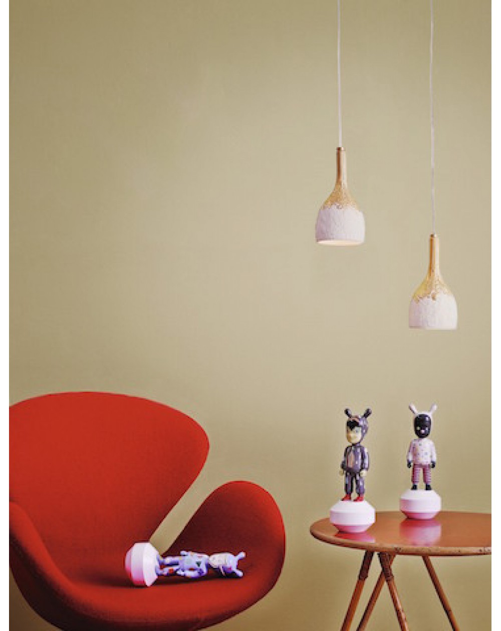 Lladro - Naturofantastic Ceiling Lamp Golden Luster - Asco Lights